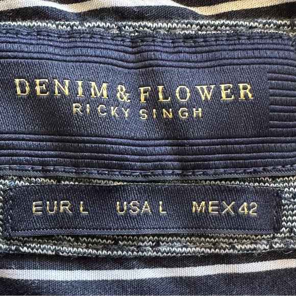 Denim & Flower | Shirts | Mens Denim Flower Ricky Singh ...